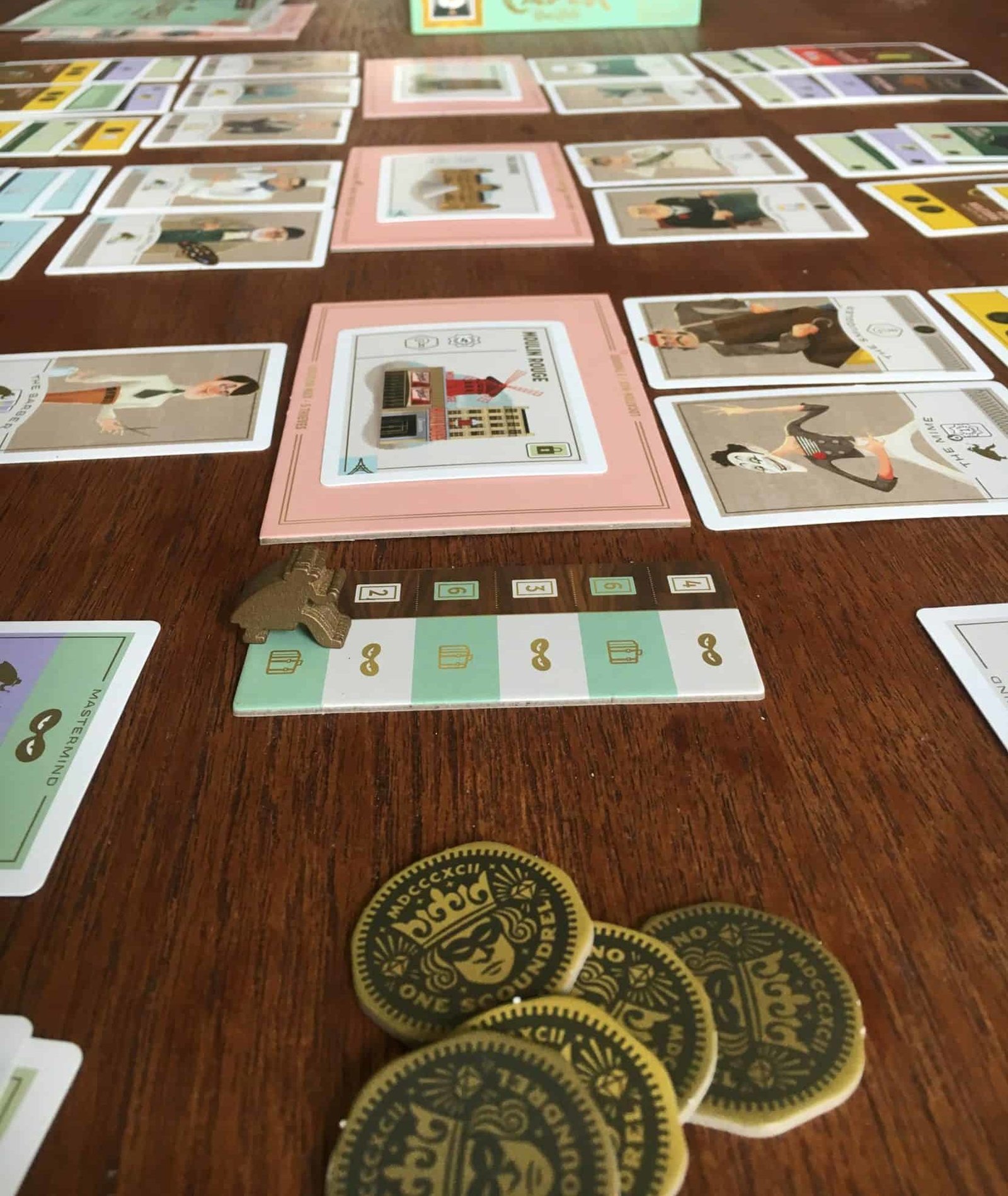 Caper Review: Card Drafting for Thieves - Cardboard Mountain